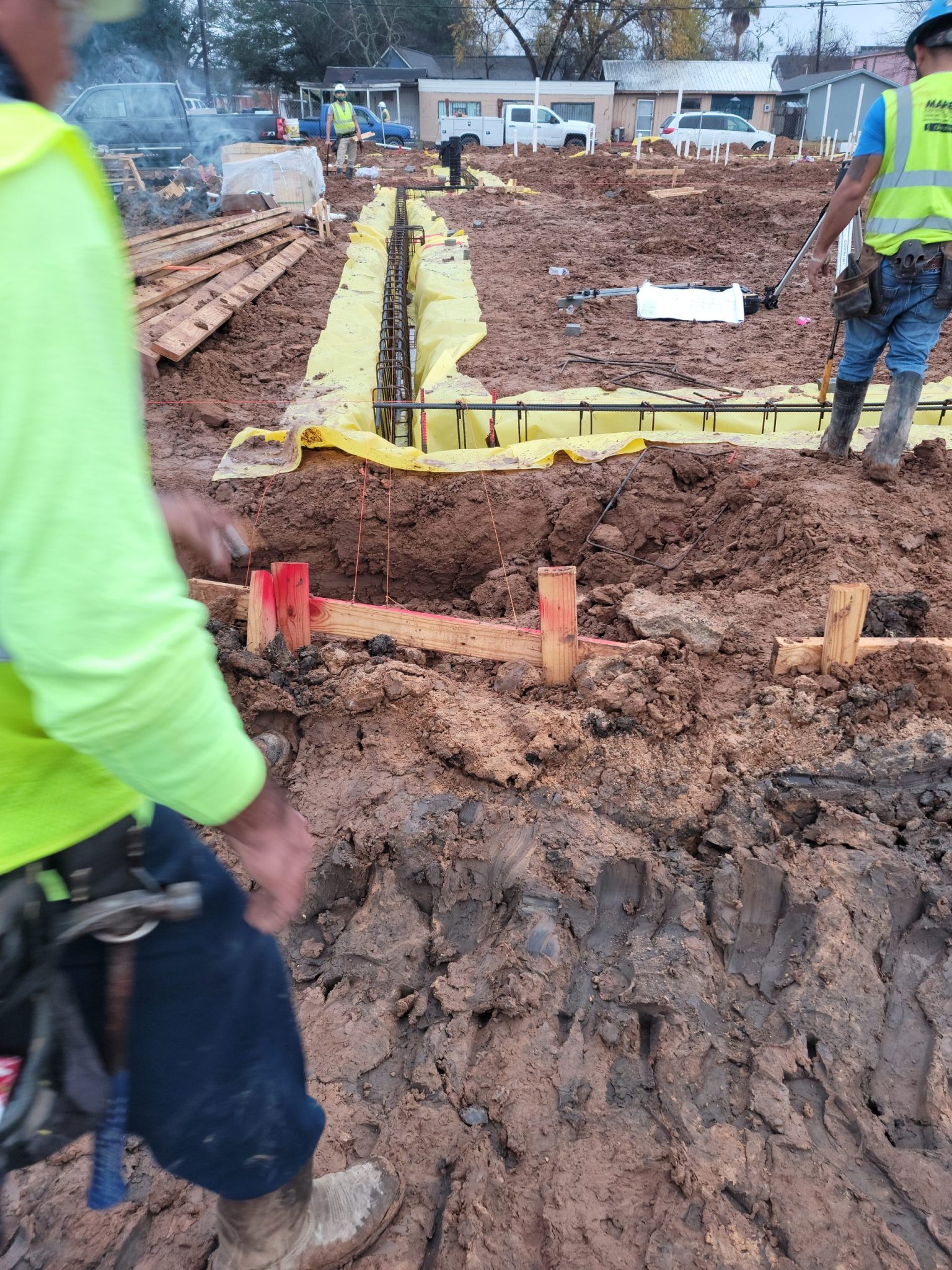 New Concrete Foundation And Construction - American Paving