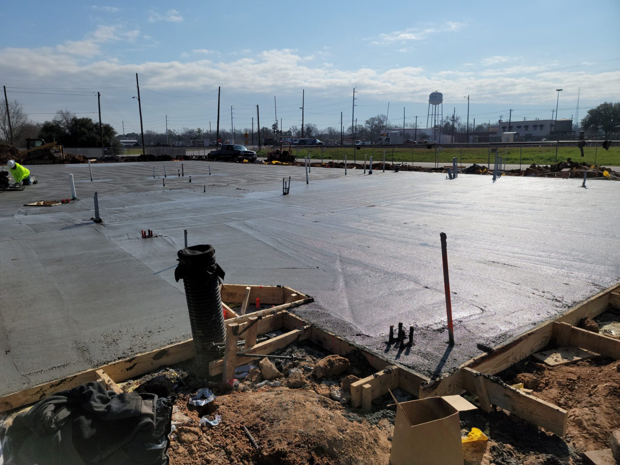 New Concrete Foundation And Construction - American Paving