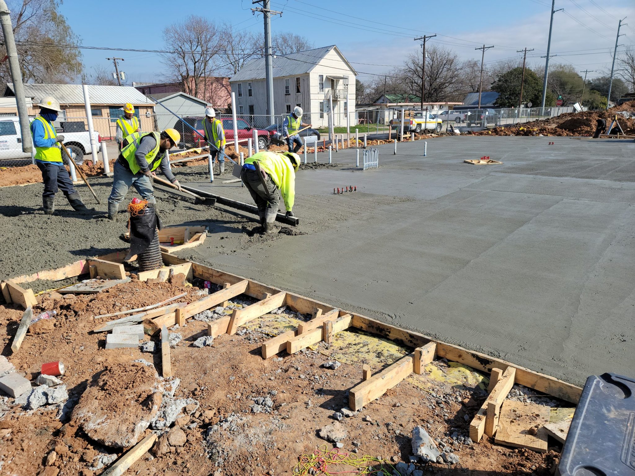 New Concrete Foundation And Construction - American Paving