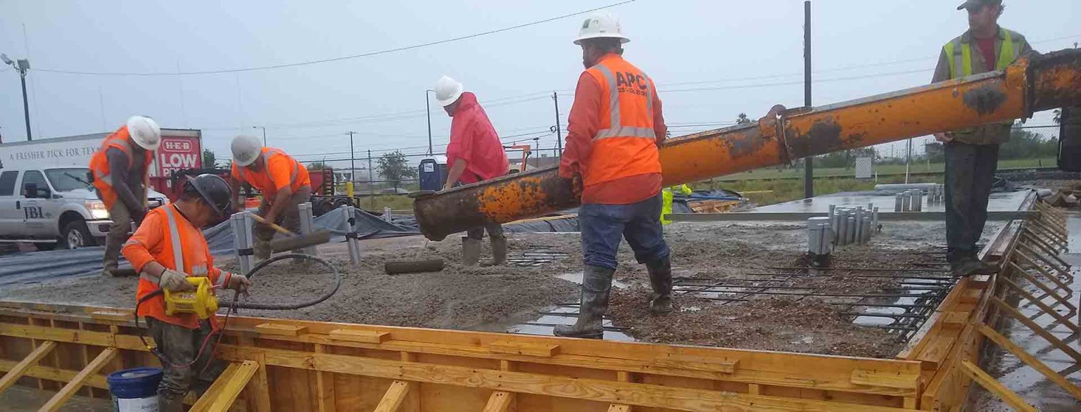 Houston Concrete Slab Replacement - American Paving