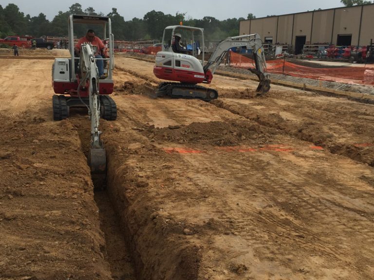 Site Preparation Contractors Houston TX | American Paving